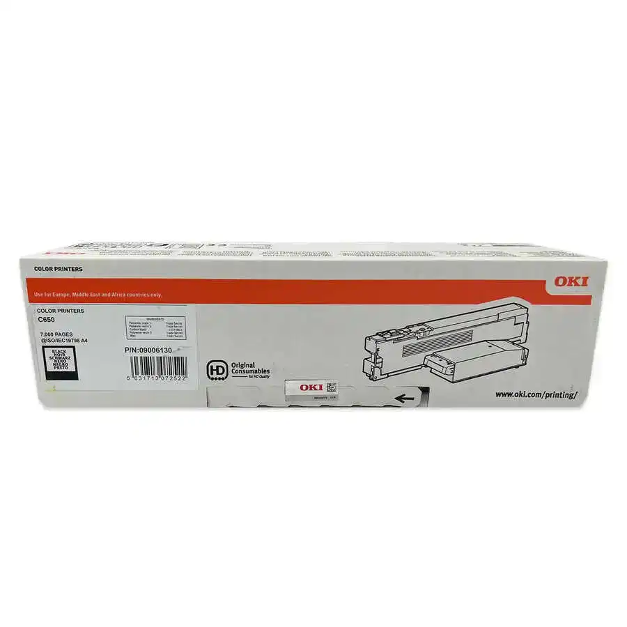 En Ucuz Oki C650-9006130 Siyah Orijinal Toner - Toner Kartuş